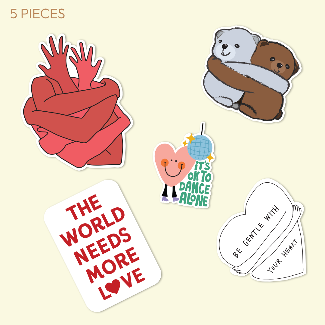 Spread The Love Sticker Pack – Say it with a Pin